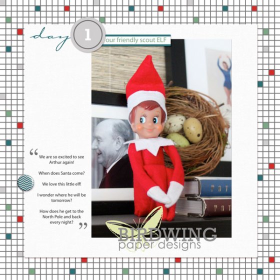 The Elf on the Shelf Photo Book | Birdwing Paper Designs