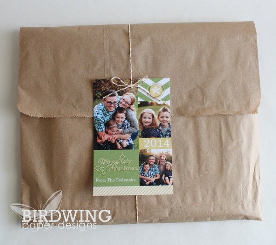 Perfectly Packaged Gifts Using Photo Cards | Birdwing Paper Designs