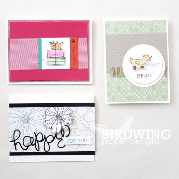 Upcycled Cards | Birdwing Paper Designs
