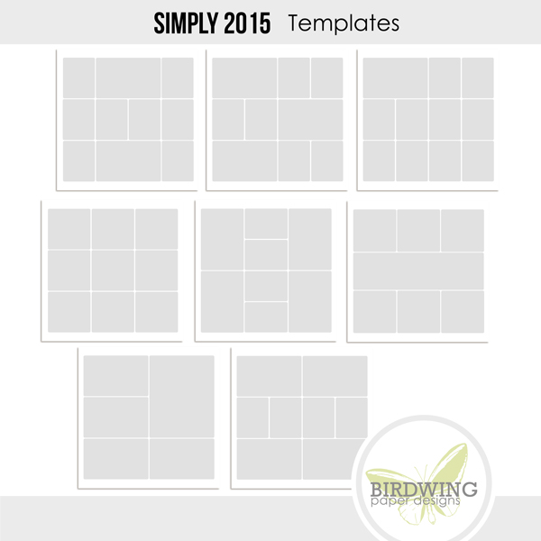 2015 Family Album & A New Digital Kit | Birdwing Paper Designs