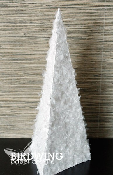 DIY Winter Tree Decor | Birdwing Paper Designs