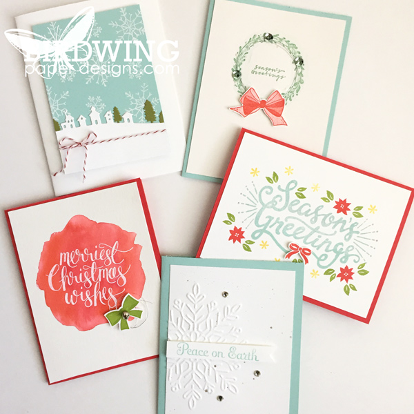 Christmas Card Pack | Birdwing Paper Designs
