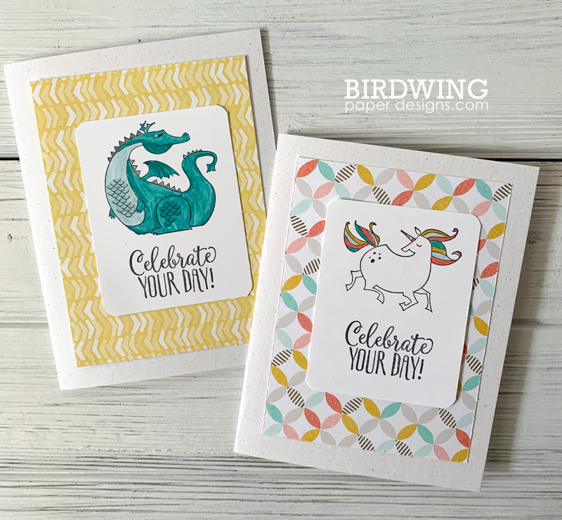 A Kids Card Class | Birdwing Paper Designs