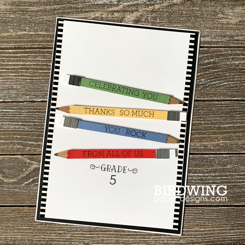 Thank You Cards For Teachers | Birdwing Paper Designs
