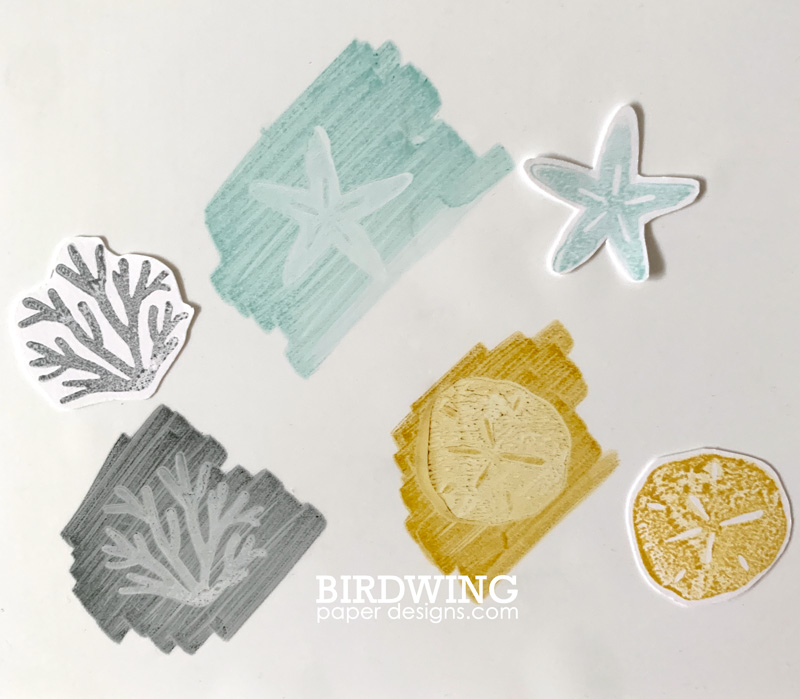 Silicone Mat Stamping Technique | Birdwing Paper Designs