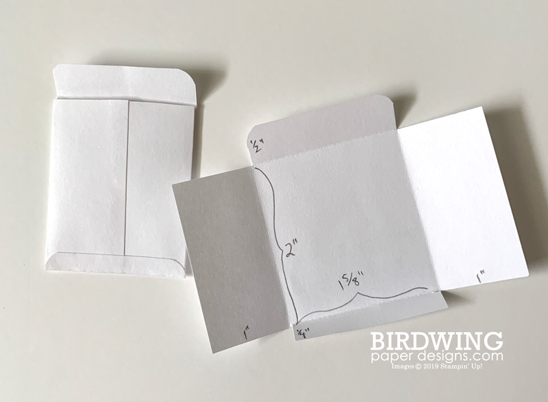 Thinking “Outside the Stamp” To Make Mini Cards | Birdwing Paper Designs