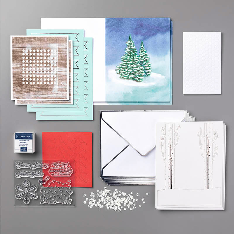 Winter Woods Holiday Cards | Birdwing Paper Designs