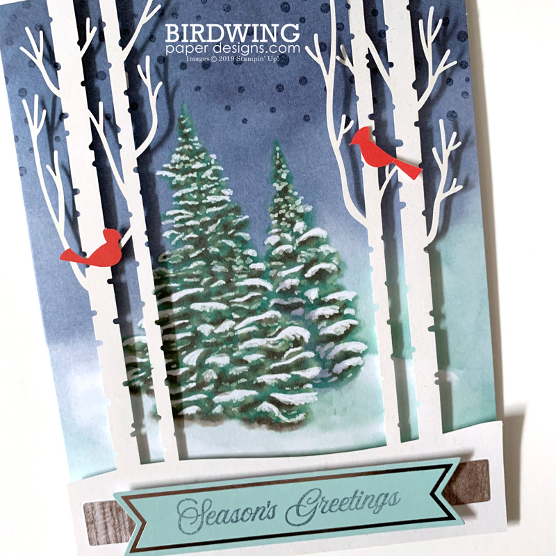 Winter Woods Holiday Cards | Birdwing Paper Designs