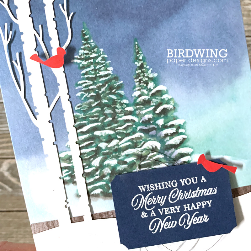 Winter Woods Holiday Cards | Birdwing Paper Designs