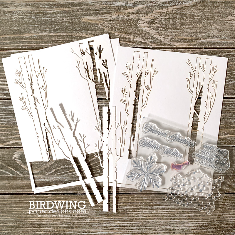 Winter Woods Holiday Cards | Birdwing Paper Designs