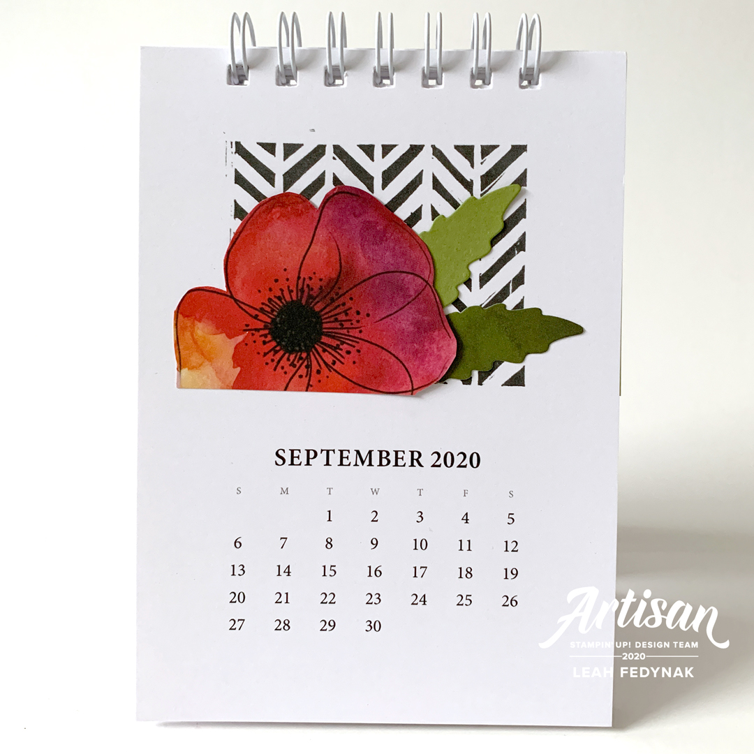 Peaceful Poppies Calendar | Birdwing Paper Designs